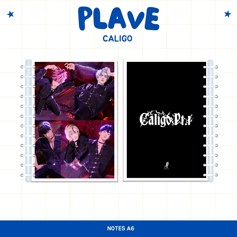 Jual A6 NOTES PLAVE CALIGO (ISI 40 HVS + COVER LAMINASI 2 SISI) BUKU ...