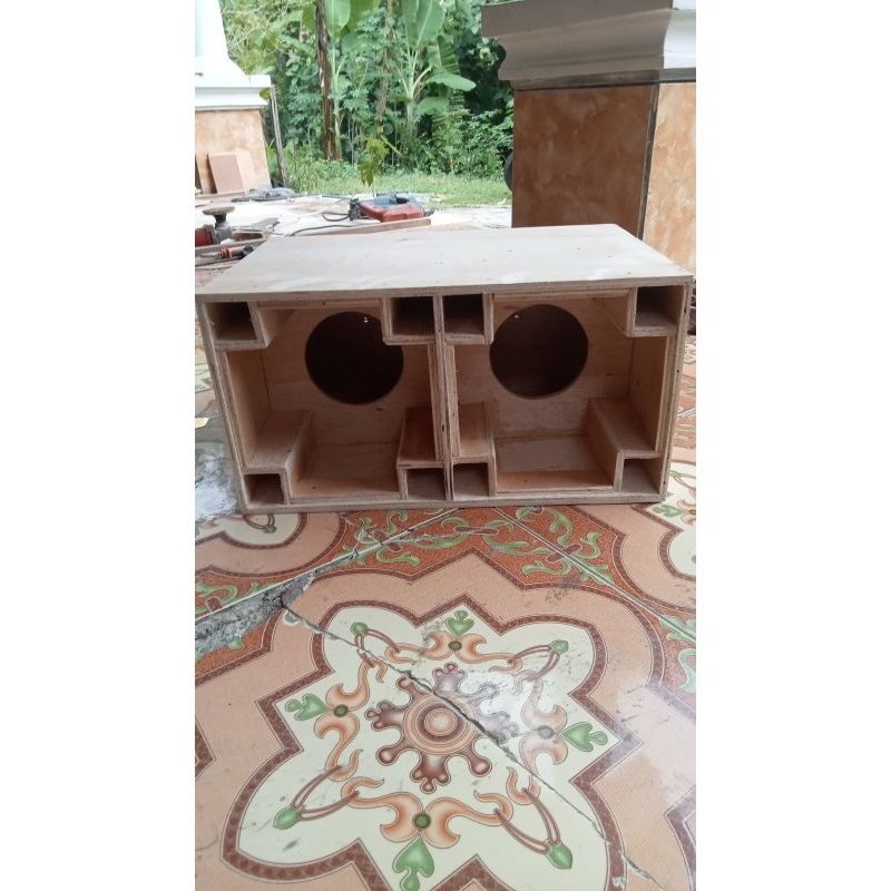 Jual box spiker planar 4inch dobel bahan triplek 9mm | Shopee Indonesia