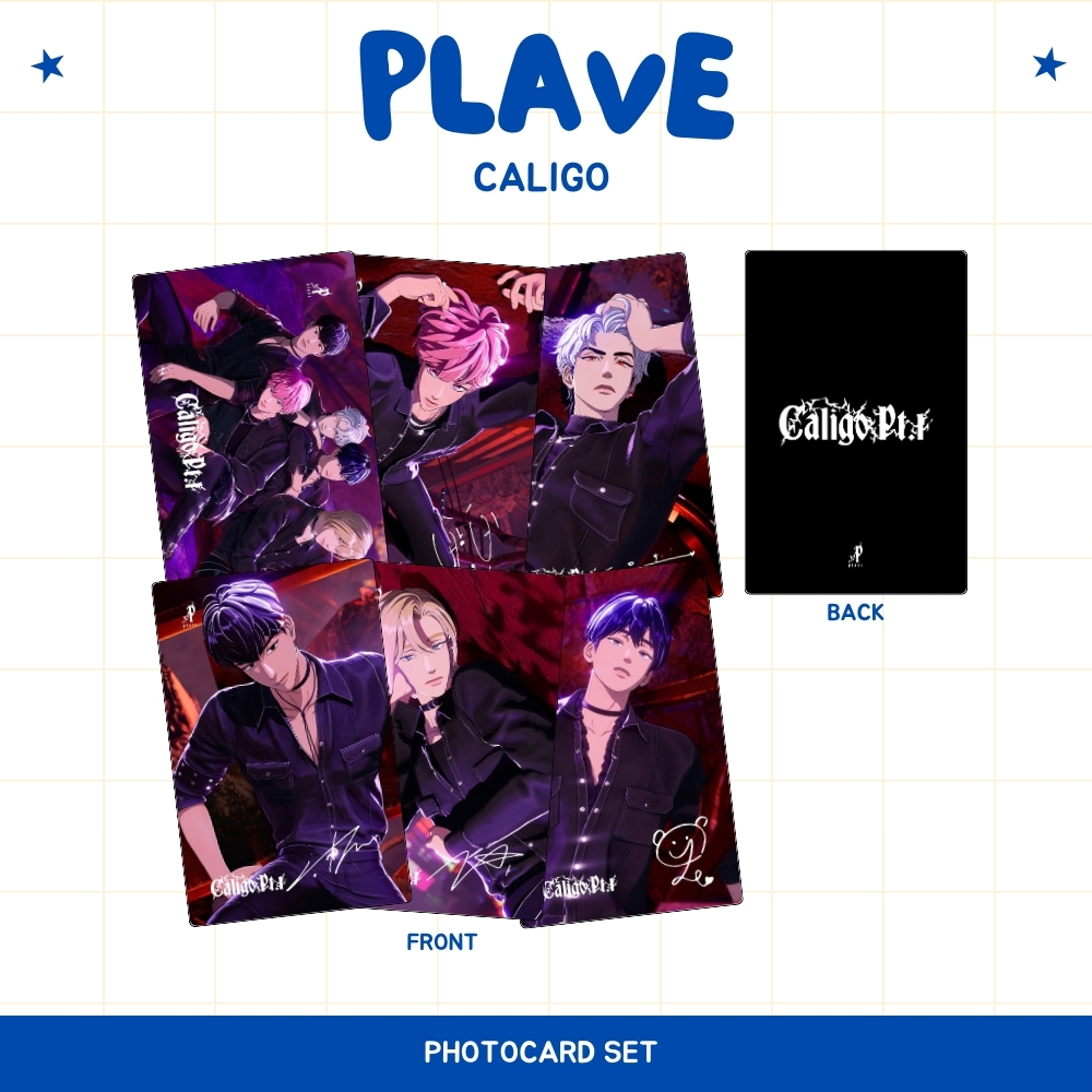 Jual PHOTOCARD PLAVE CALIGO 2SISI (ISI 6 PCS + LAMINASI 2 SISI) TANDA ...