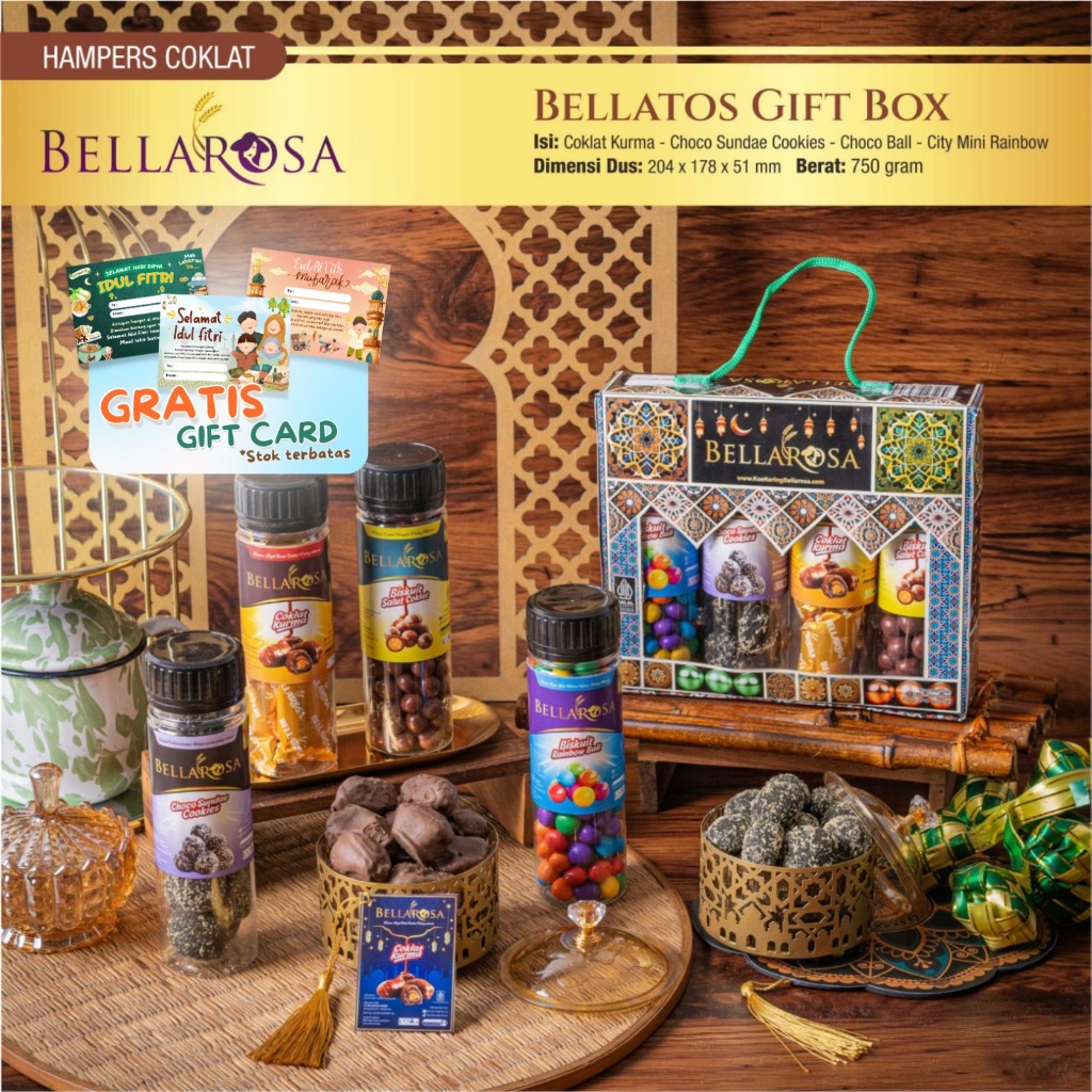 Jual HAMPERS PARCEL 4 KUE KERING DAN 2 SIRUP LEBARAN BELLAROSA ...