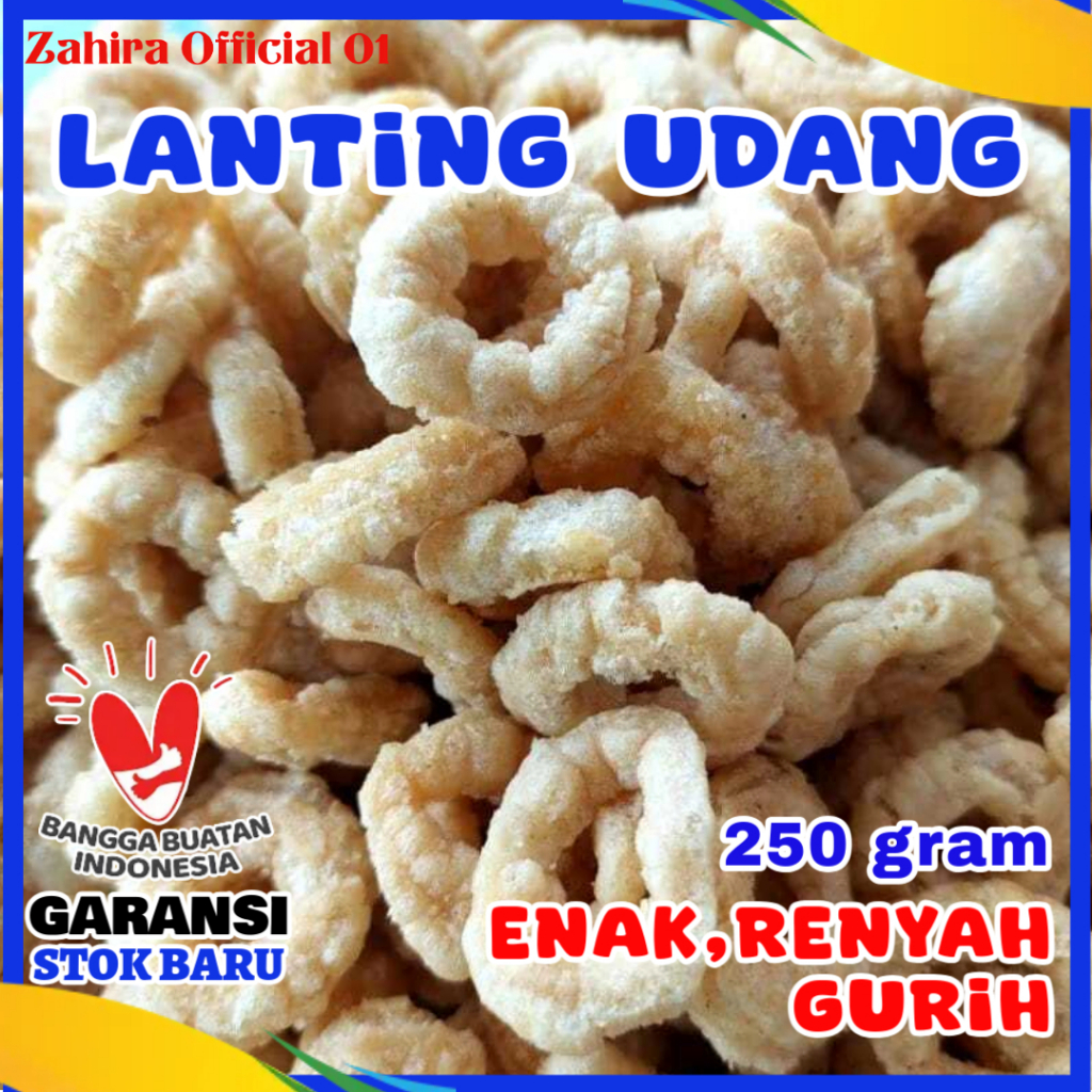 Jual Snack Lanting Slondok Udang Original Oleh-oleh Khas Kebumen ...