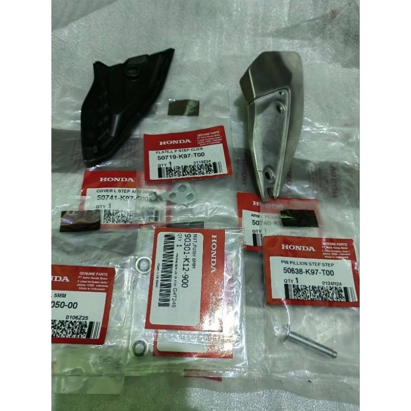 Jual footstep step injakan set kiri NEW PCX 150 asli | Shopee Indonesia
