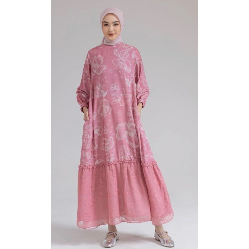 Jual Losari Dress Riamiranda Selayar Family Lebaran Set RM Koleksi Ria ...