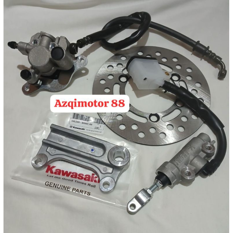 Jual PAKET KALIPER PALA BABI BELAKANG KAWASAKI KLX 150 KOMPLIT SET PIRINGAN | Shopee Indonesia
