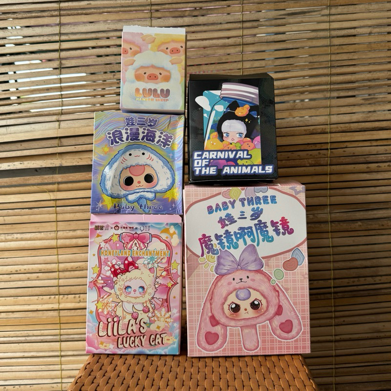 Jual (selected) blindbox baby three, liila’s lucky cat, lulu, lilisha ...