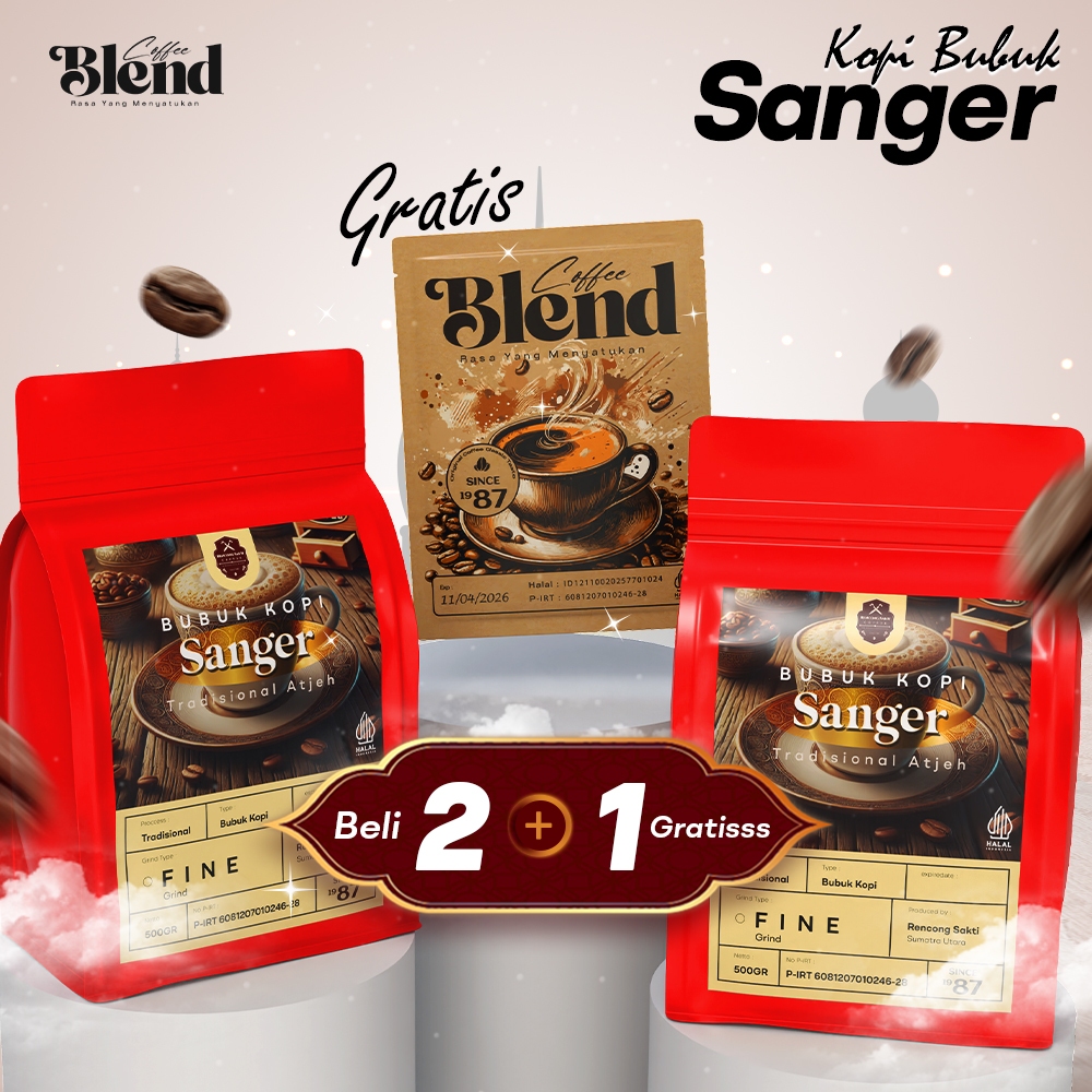 Jual KOPI ARABICA GAYO FINE / SANGER COFFEE | Shopee Indonesia