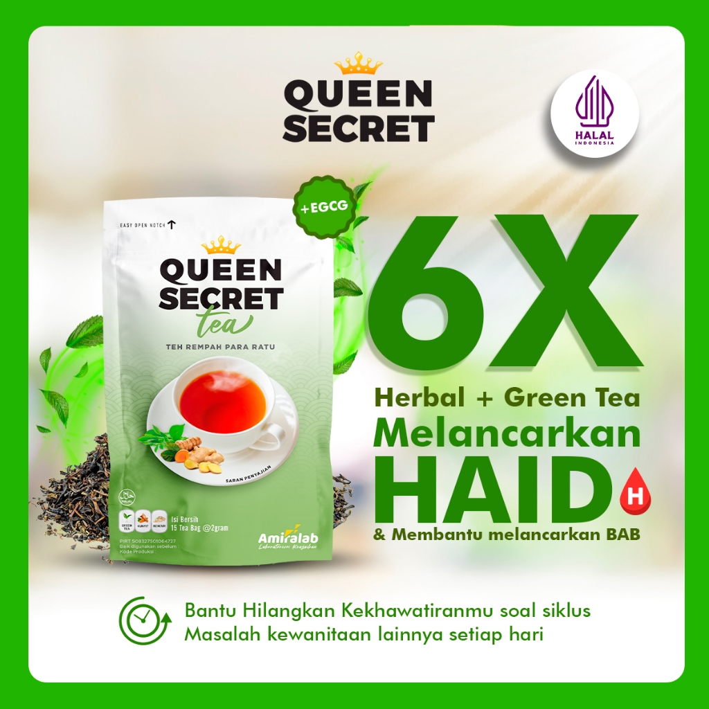 Jual [KHUSUS LIVE] Amiralab Queen Secret Tea Minuman Teh Lancar Haaid ...