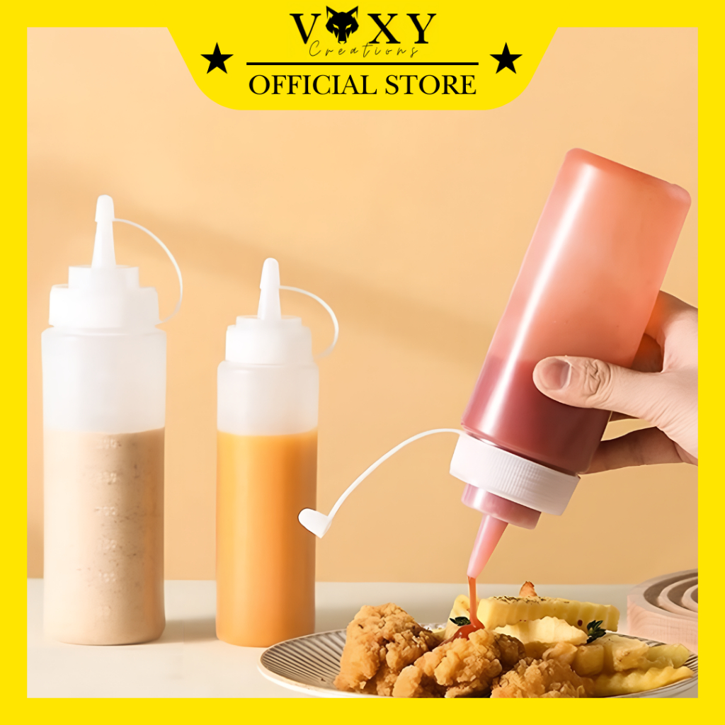 Jual Botol Saus Plastik Elastis / Botol Saus Kecap Minyak Serbaguna ...
