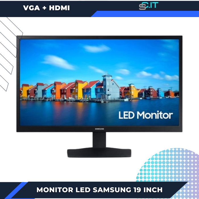 Jual Samsung Monitor LED 19 Inch VGA + HDMI | Shopee Indonesia