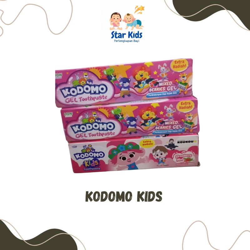Jual Kodomo Kids Toothpaste pasta gigi anak | Shopee Indonesia