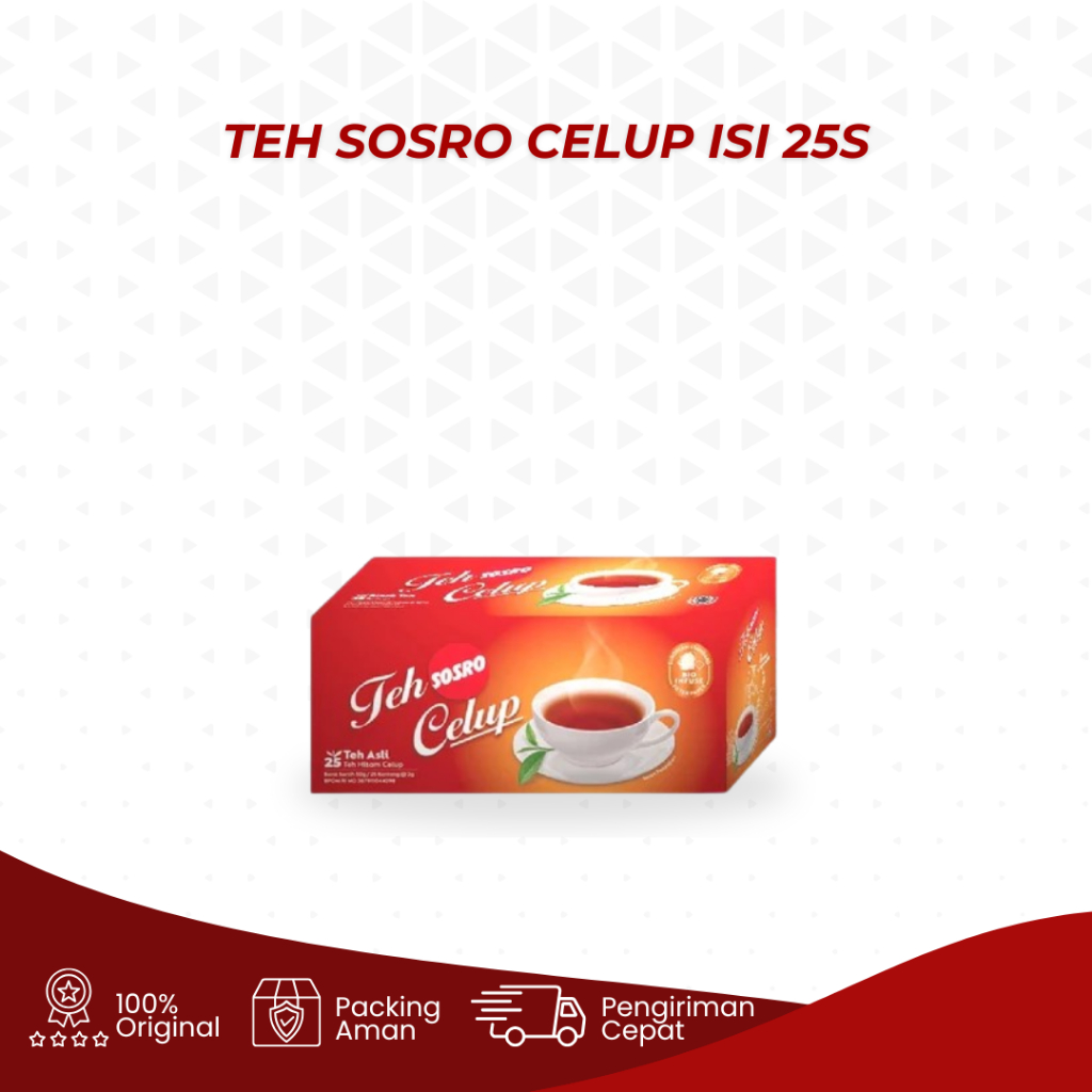 Jual Teh Celup Sosro isi 25 Kantong | Shopee Indonesia