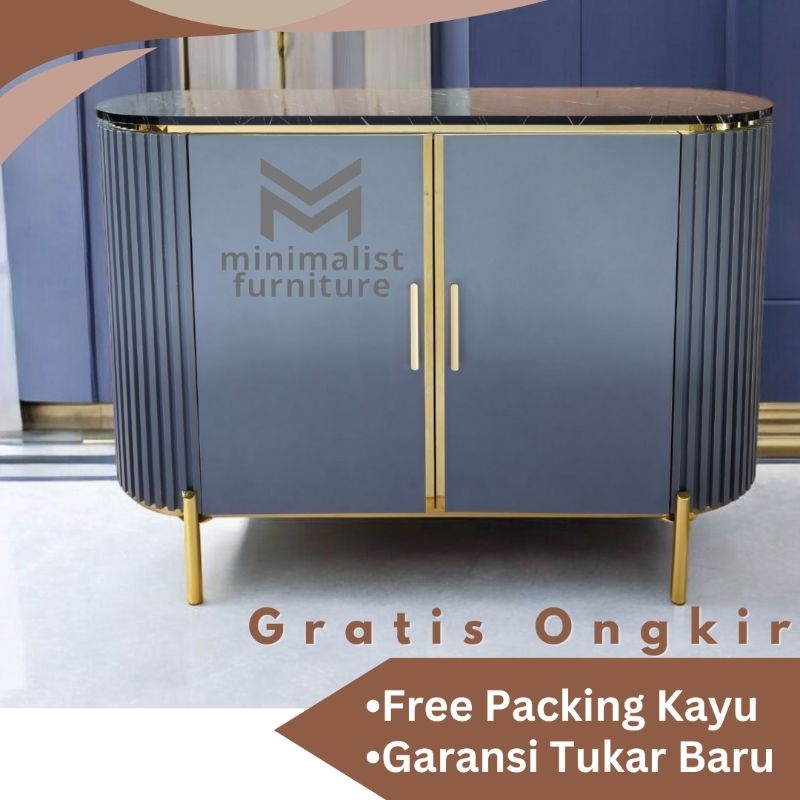 Jual Meja TV / Meja Ruang Keluarga / Meja Ruang Tamu Aesthetic Grey ...