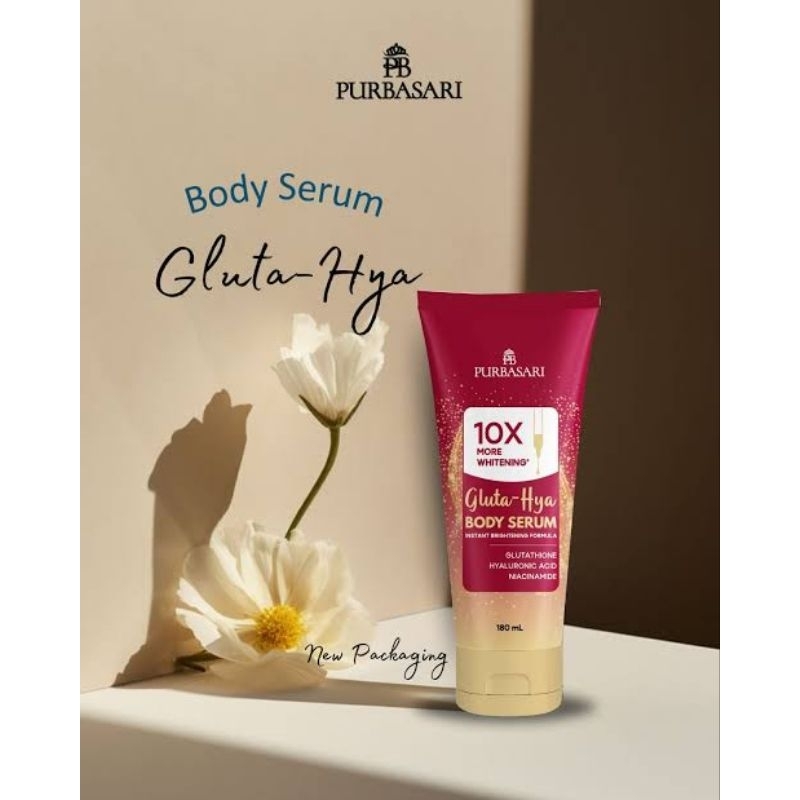 Jual PURBASARI GLUTA HYA BODY SERUM 180ml | Shopee Indonesia