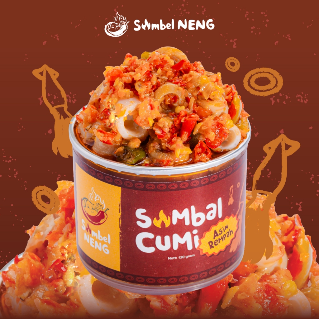 Jual Sambel Cumi Pedas Gurih/Sambel Enak/Sambel Neng-Homemade | Shopee ...