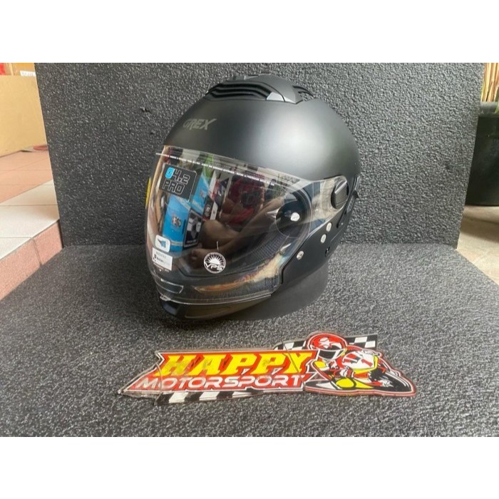 Jual HELM MODULAR Nolan Grex G4.2 Pro Kinetic Ncom 022 Flat Black ...