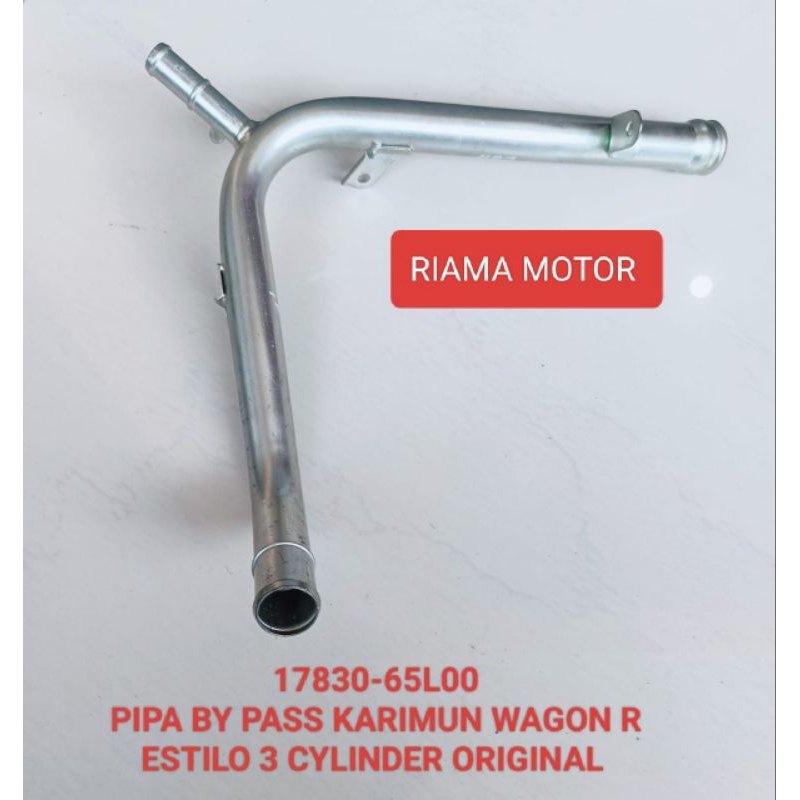 Jual PIPA BY PASS UNTUK MOBIL KARIMUN WAGON R, ESTILLO 3 CYLINDER(17830 ...