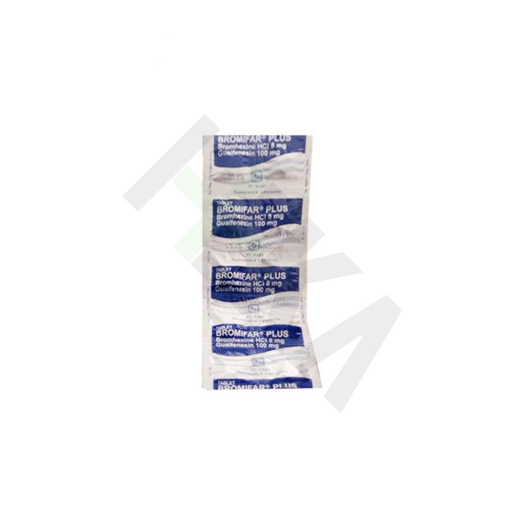 Jual Bromifar Plus Tablet Strip isi 10 - Obat Batuk Berdahak [Majapahit ...