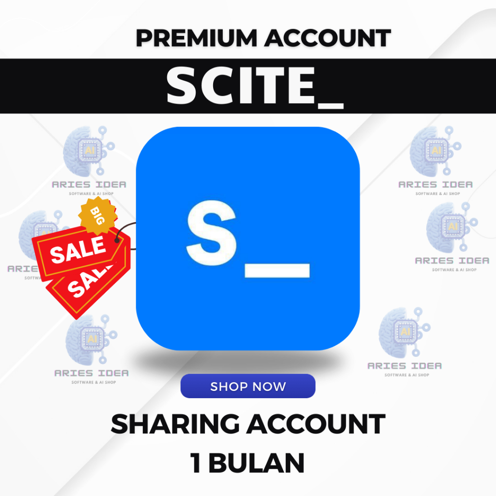 Jual Scite Ai Premium | Software Sitasi Pilihan | Garansi 24/7 | Shopee Indonesia