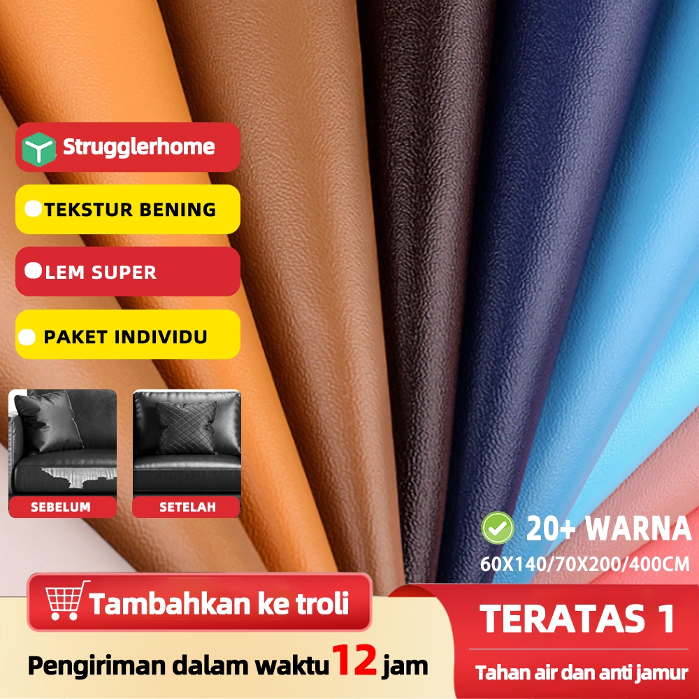 Jual [strugglerhome] stiker kulit kulit sofa dan perekat kulit sofa ...