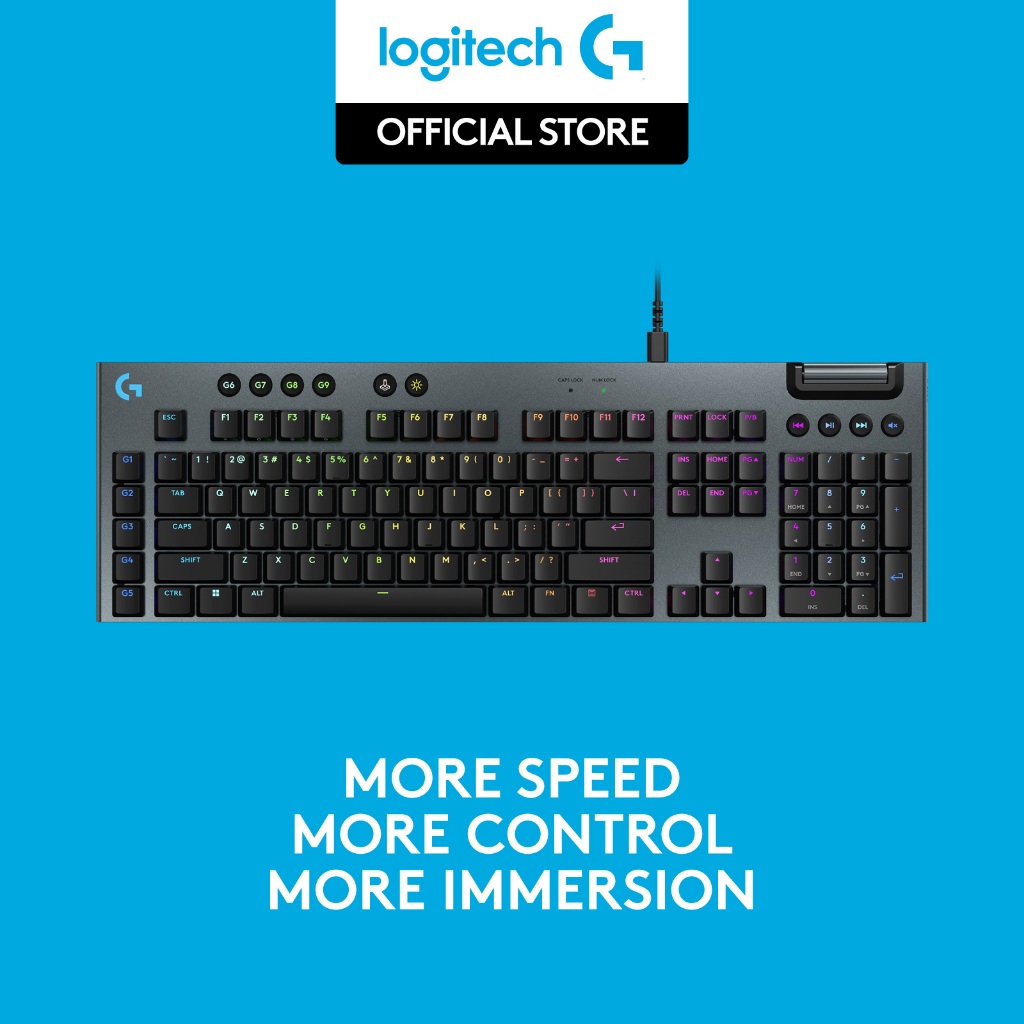 Jual Logitech G915 X Keyboard Gaming Wired, Keycaps PBT Dua Lapis ...