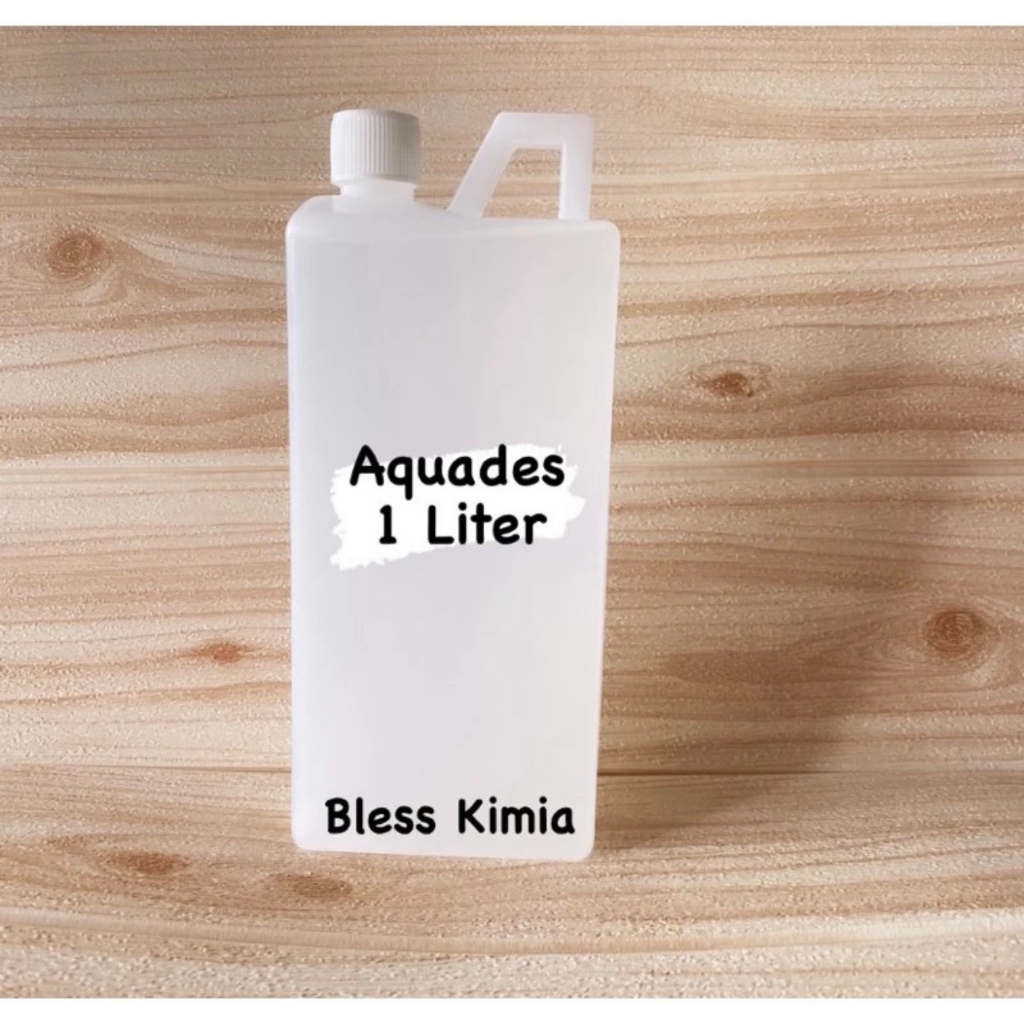 Jual Aquadest aquades / Distilled water / air suling ukuran 1 liter ...