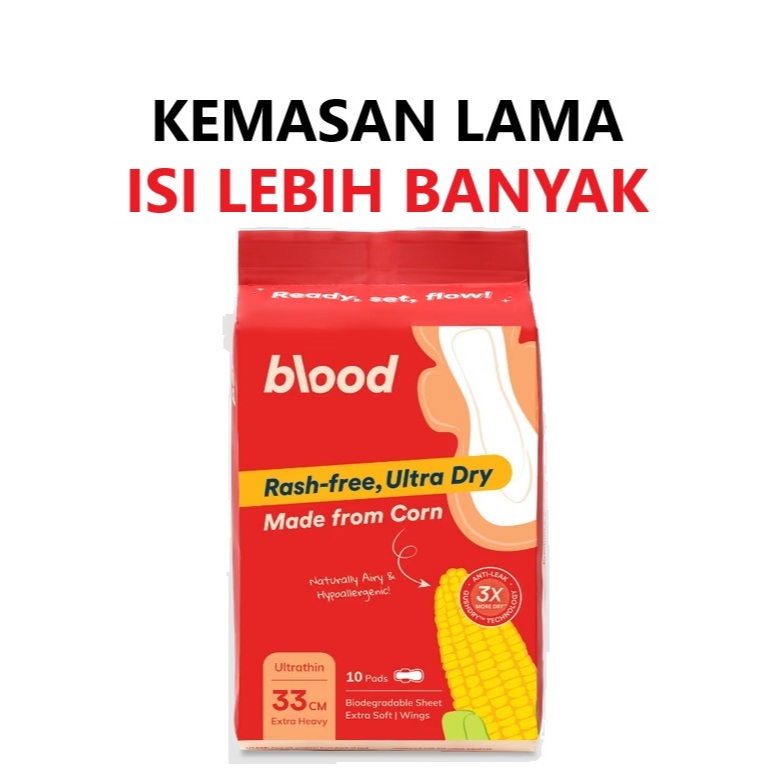 Jual Blood Corn Pads 33 CM Pembalut Wanita Blod Ultra Thin Corn Pad ...