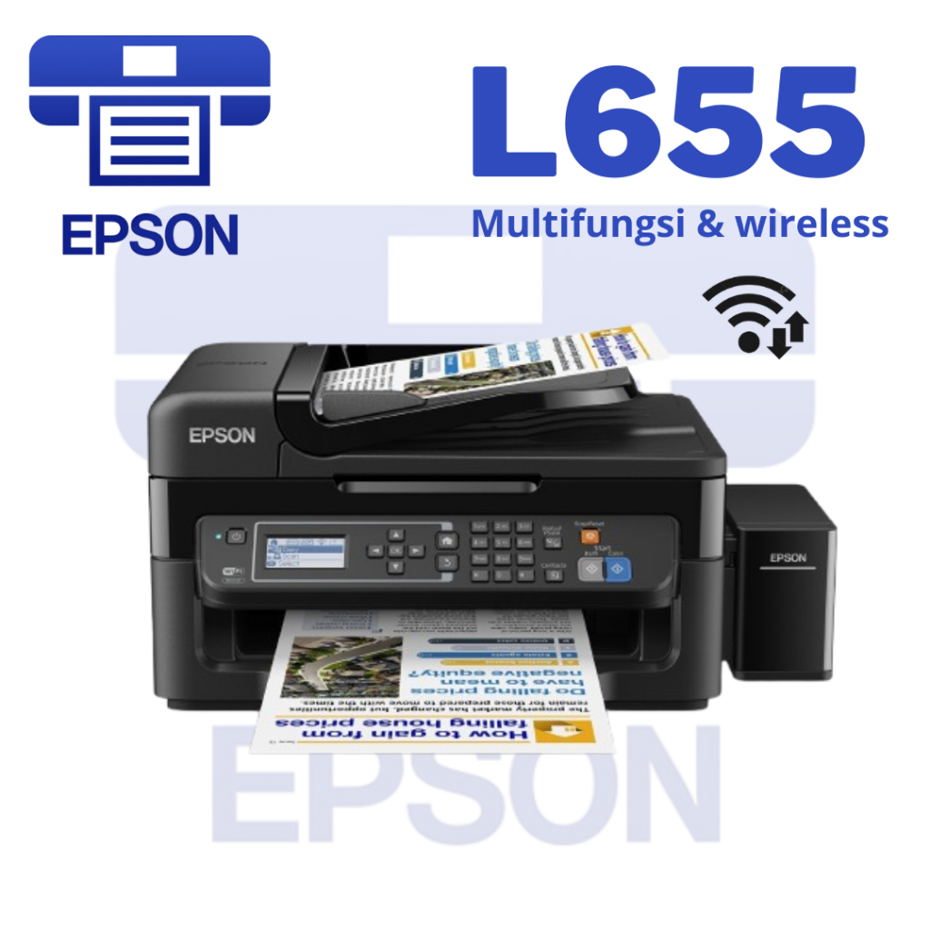 Jual Epson L655 Multifungsi & Wireless | Shopee Indonesia