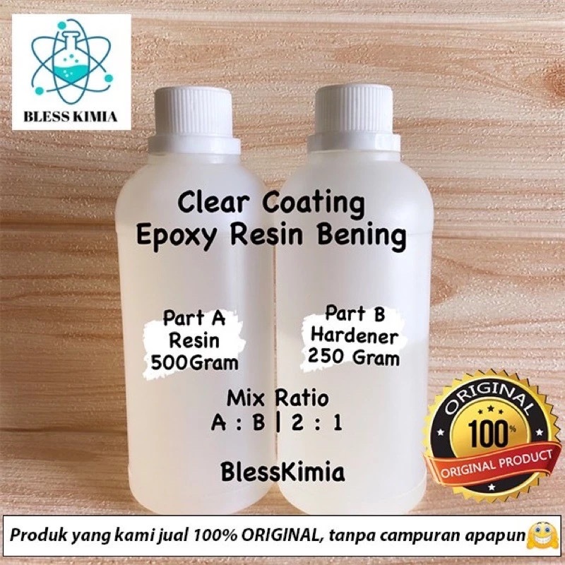Jual Epoxy Resin Bening 750 Gram | Shopee Indonesia