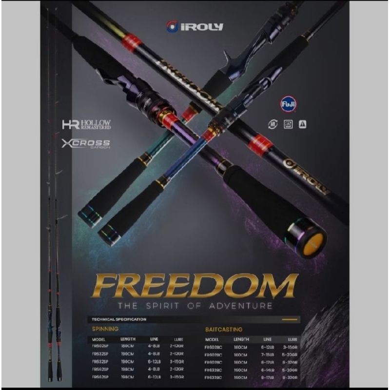Jual JORAN IROLY FREEDOM FULL FUJI | Shopee Indonesia