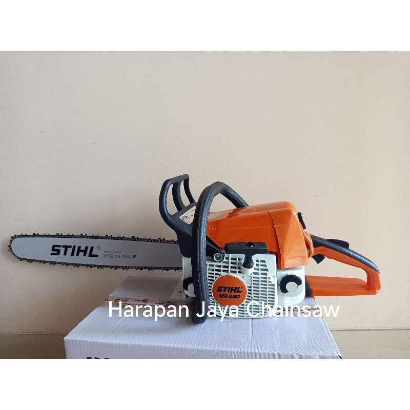 Jual Mesin Chainsaw STIHL MS 250 Bar 20" Mesin Senso/ Sinso MS 250 Komplit Bar 20 Inch Dan ...