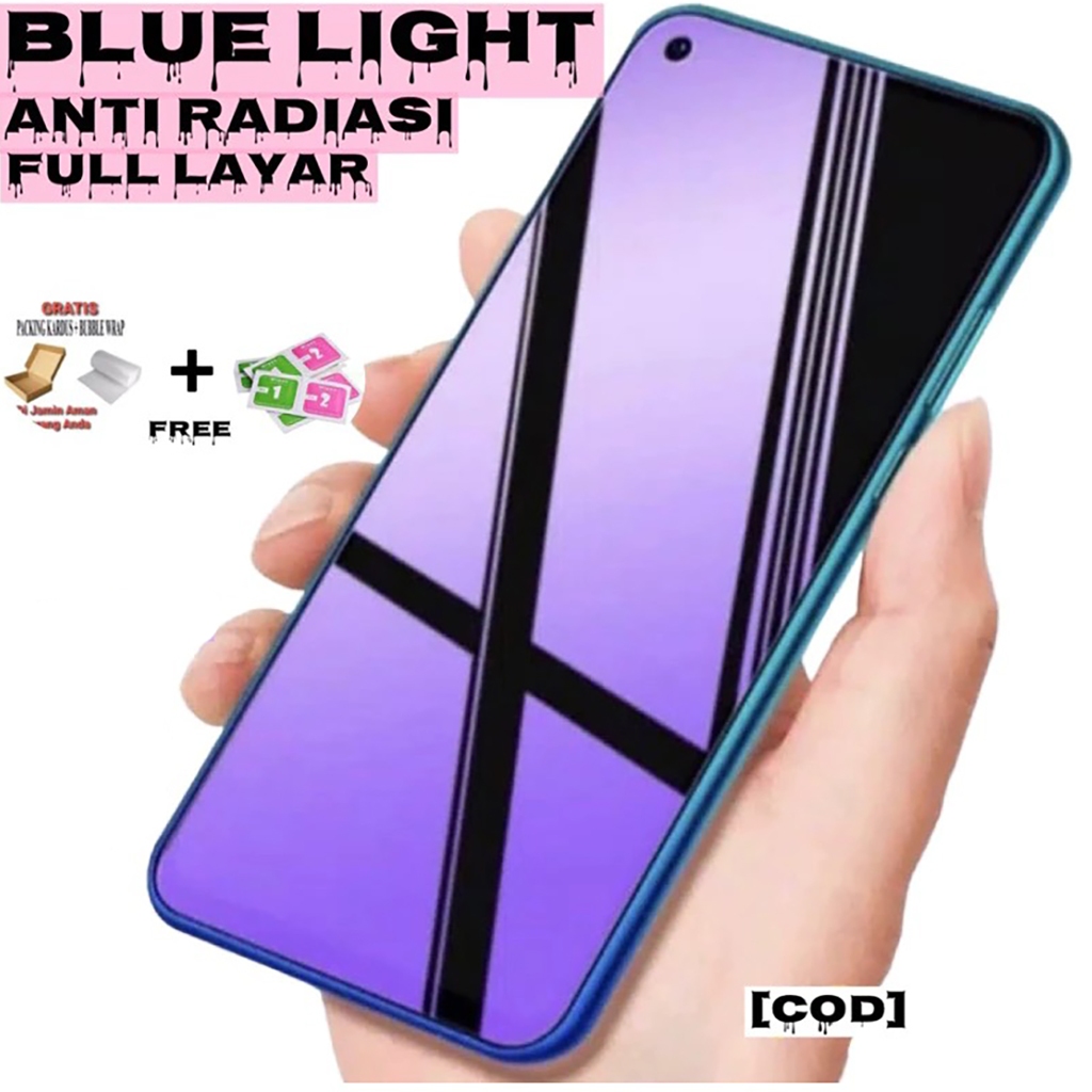 Jual Tempered Glass Antigores Kaca Blue Light Radiasi (BAHAN KACA) INFINIX SMART 9 4 5 6 7 8 ...