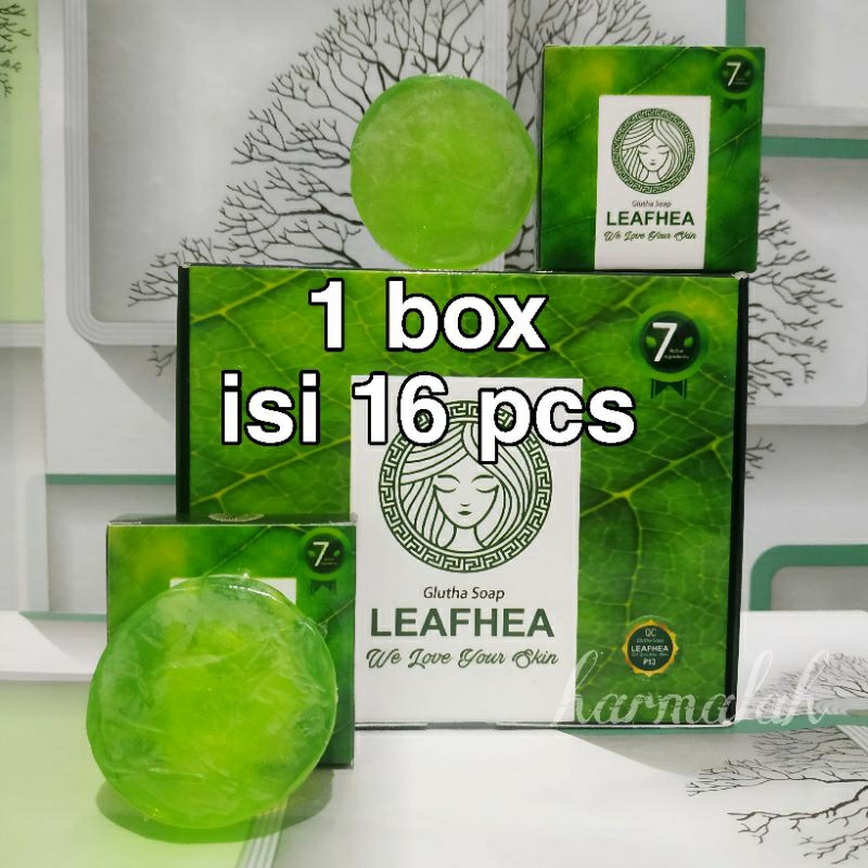 Jual promo paket 1 box sabun muka leafhea original | Shopee Indonesia