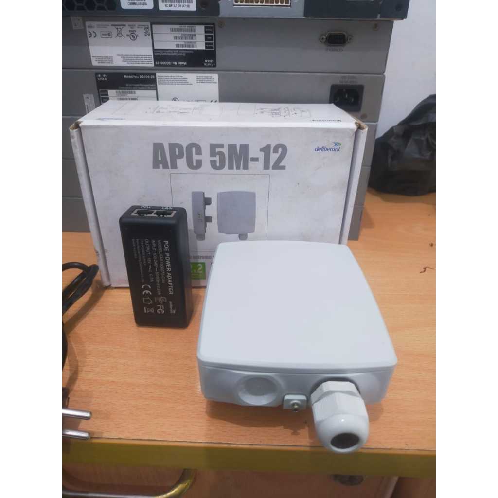 Jual Deliberant APC 5M-12 + Adaptor POE | Shopee Indonesia