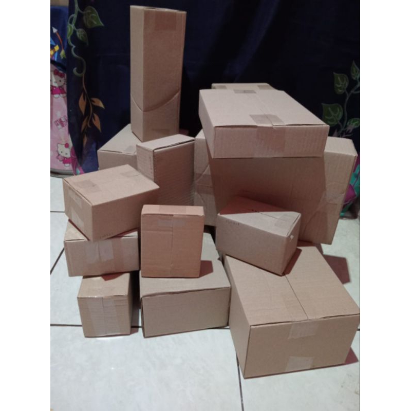 Jual KARDUS PACKING 7X7X23 (KARDUS MURAH/KARDUS MINI/KARTON BOX ...