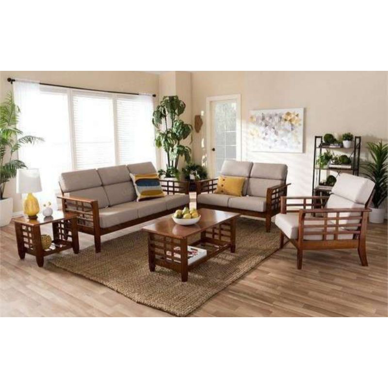 Jual kursi tamu modern set 321+meja | Shopee Indonesia