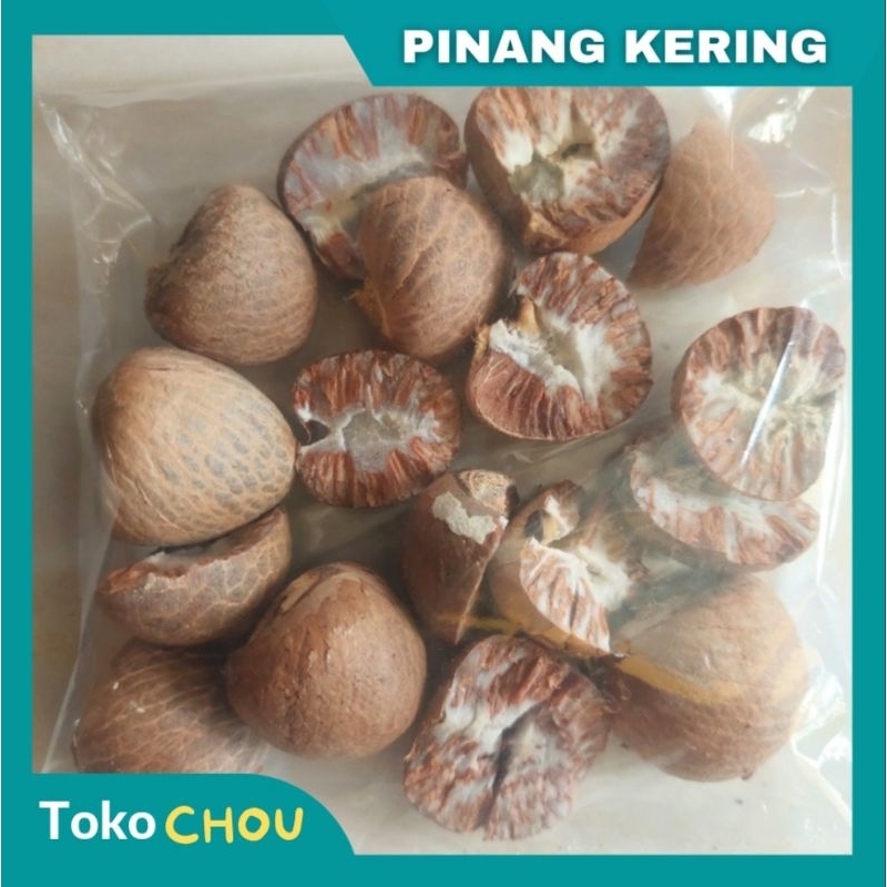 Jual BIJI PINANG KERING | 100gr | 250gr | 500gr | BUAH PINANG KERING ...