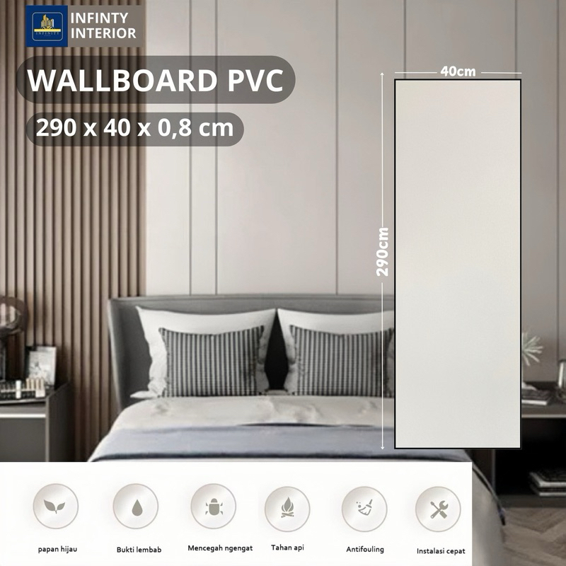 Jual WALLBOARD WPC WOOD PANEL WALLPANEL WPC PVC KAYU DINDING Papan ...