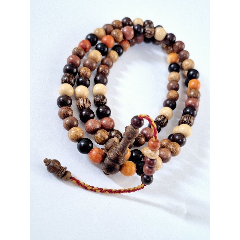 Jual Tasbih Kombinasi 11 Jenis Kayu / Tasbih Terbaru / Tasbih Muslim 99 ...