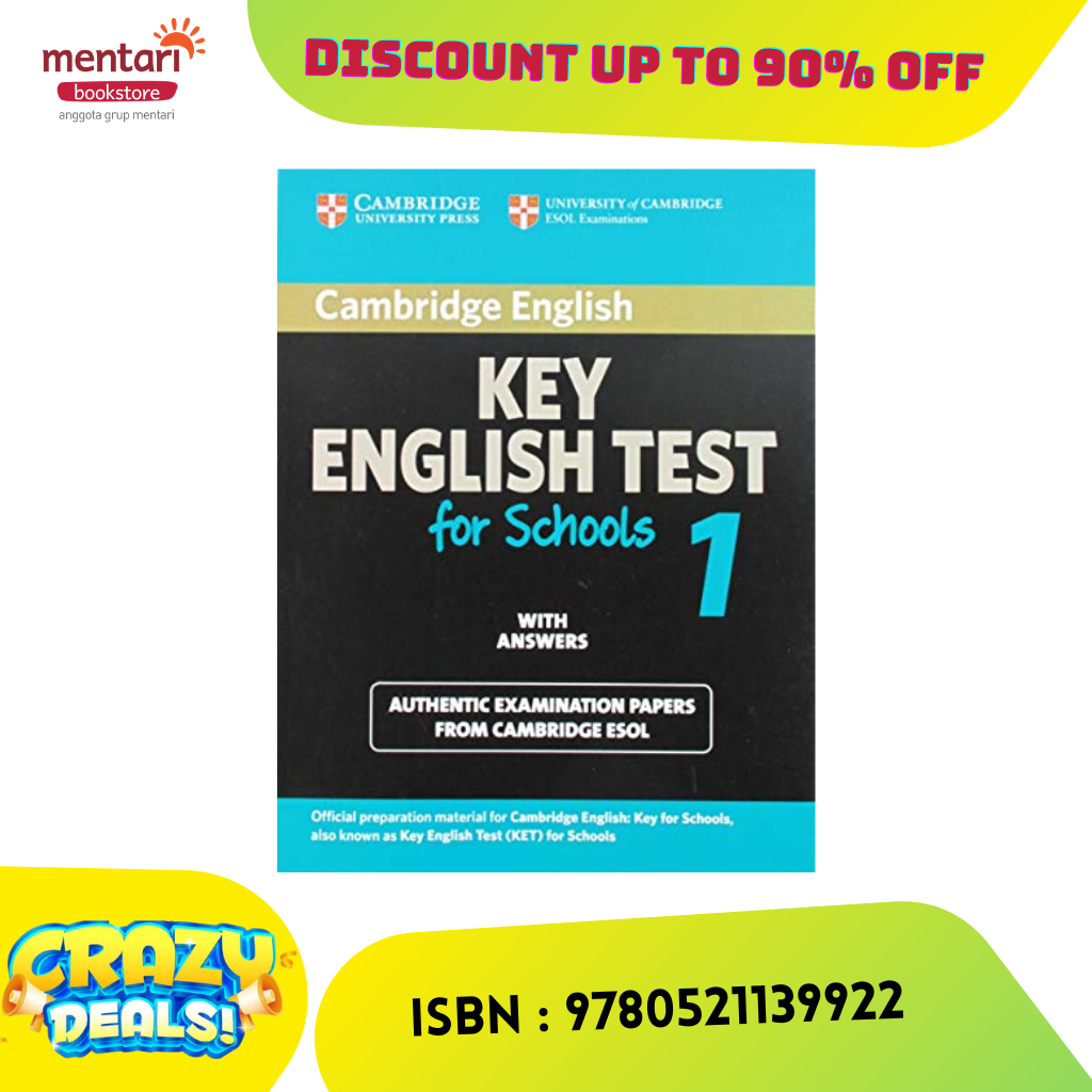 Jual EDISI LAMA | Cambridge KET Key English Test for School 1 Student ...