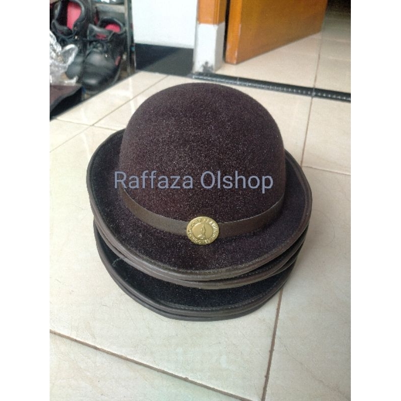 Jual TOPI BONI PRAMUKA PUTRI BAHAN LAKEN DAN RAJUT SD SMP SMA SIAGA ...