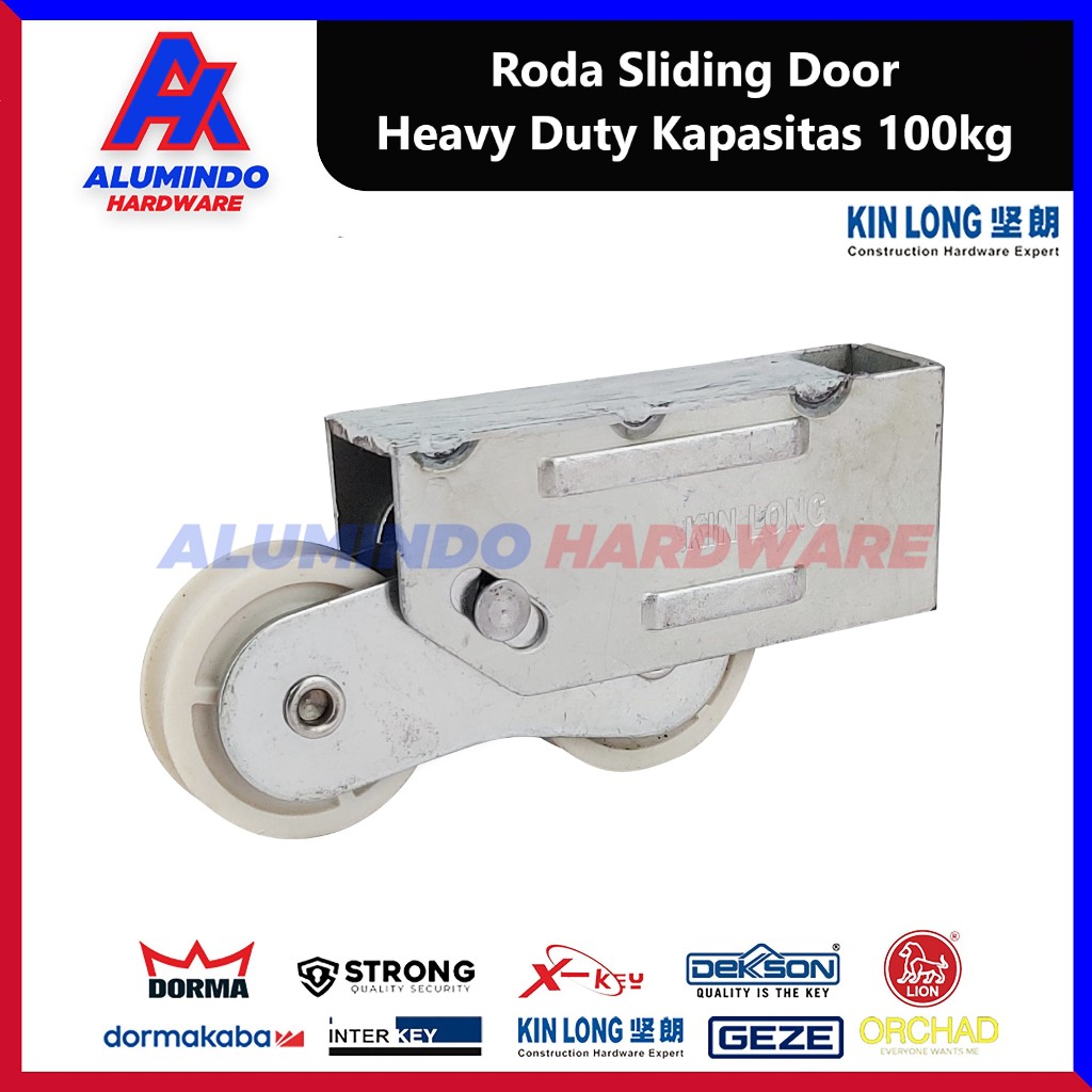 Jual Roda Sliding Door Kinlong ML 90 Kapasitas 100kg | Shopee Indonesia