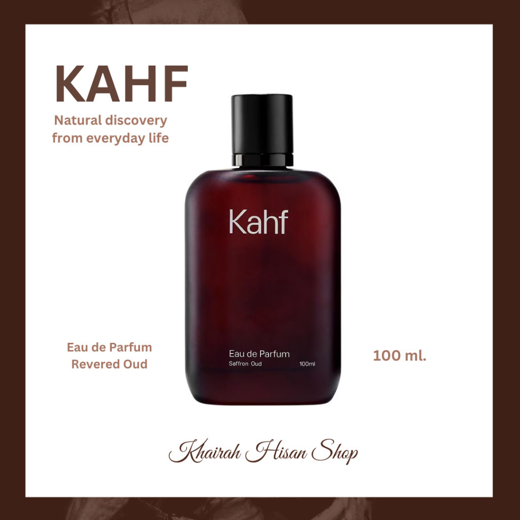 Jual Kahf Eau de Parfum 100ml (Revered Oud, Saffron Oud) | Shopee Indonesia