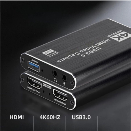 Jual HDMI Video Capture Card Adapter Record Box USB3.0 4K HDTV Support ...