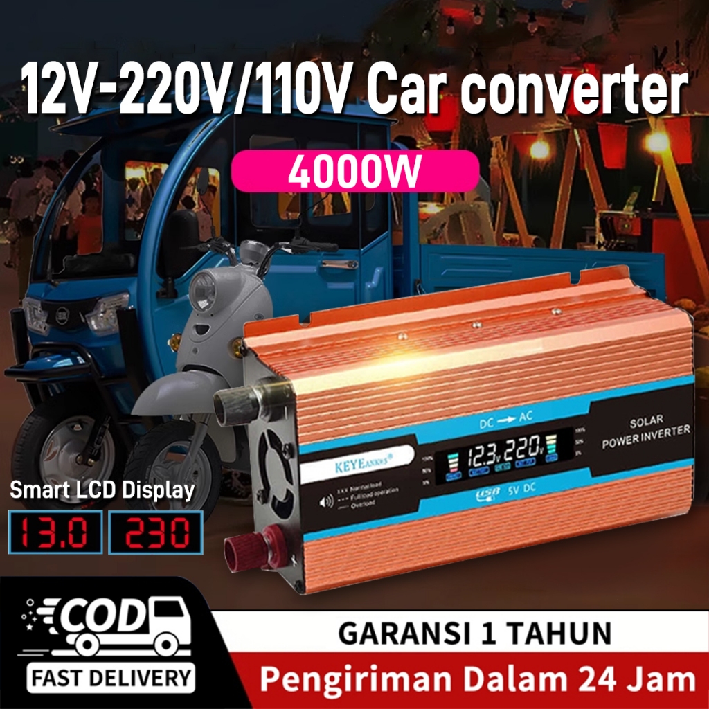 Jual Inverter daya rumah sel 12V24V48V60V r220v daya converter daya ...