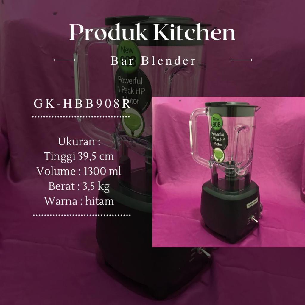 Jual HAMILTON BEACH BAR BLENDER / MIXER JUICER BAR (GK-HBB908R ...