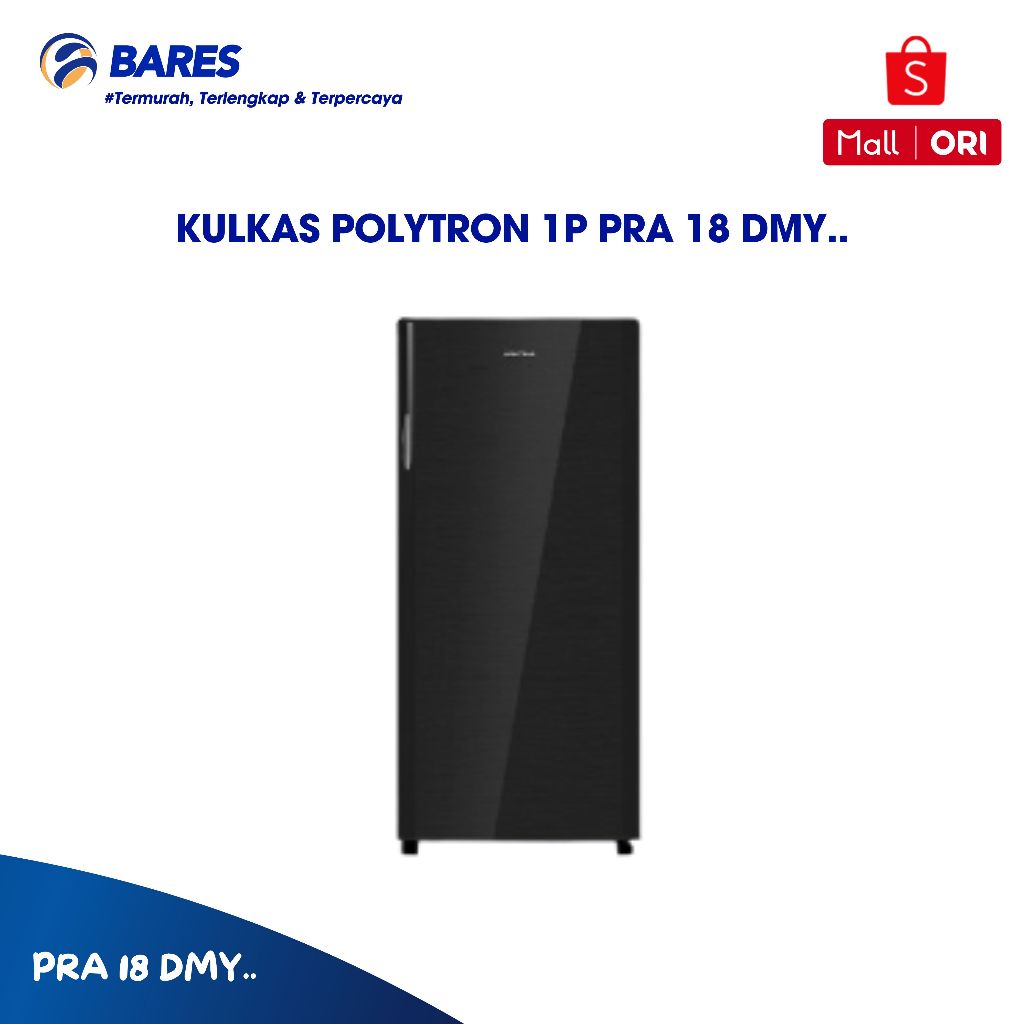 Jual Kulkas Polytron 1 Pintu 180 liter PRA 18 DMY | Shopee Indonesia
