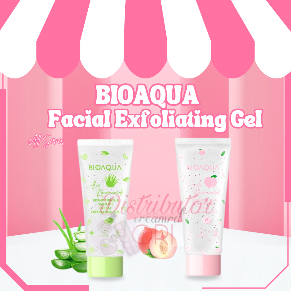 Jual BIOAQUA Scrub Wajah Niacinamide Brightening & Smooth Facial ...
