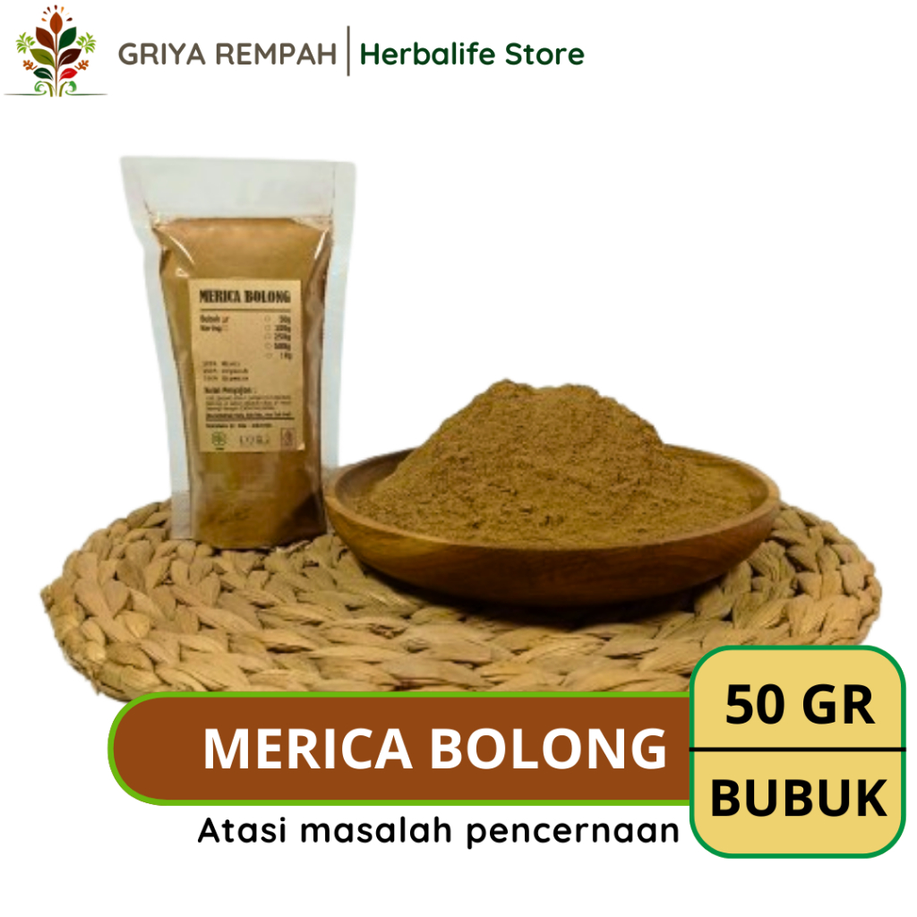 Jual MERICA BOLONG BUBUK 50 GRAM Biji Buah Gelam Kayu Putih Rempah ...