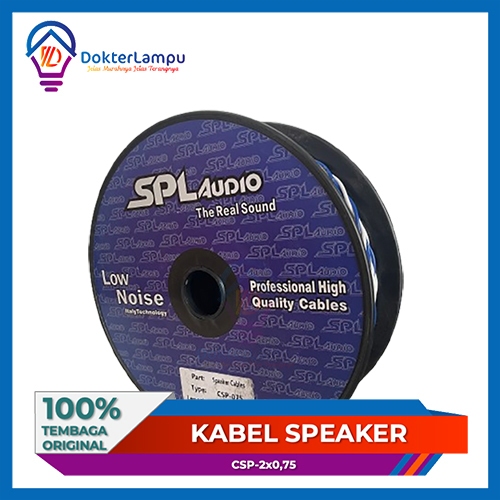 Jual KABEL KEPANG SPEAKER 2x0,75 SPL AUDIO (CSP-BLUE/WHITE) PER METER | Shopee Indonesia