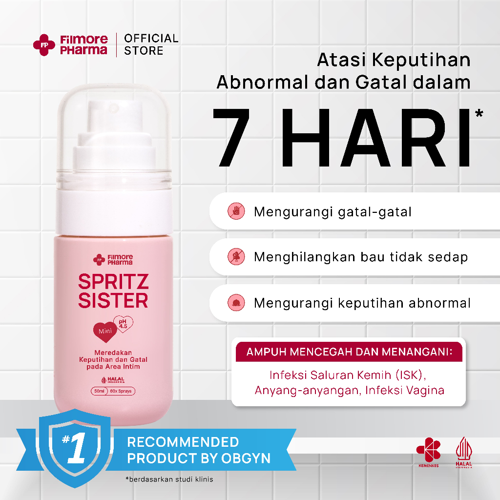 Jual FILMORE Spritz Sister Mist Mini | Mengatasi Anyang2an, Keputihan ...